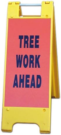 Amazon.com : Tree Work Ahead Safety Sign : Saddles : Office Products