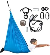 Amazon.com: Harkla Sensory Swing for Kids Indoor - Therapy Swing Great ...