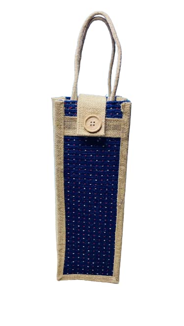 Jute Water Bottle 2, Covers Eco-Friendly Jute Water Bottle Carry Bags ...