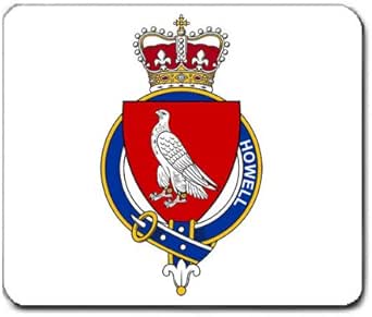 Amazon.com : Howell Wales Family Crest Coat of Arms Mouse Pad : Office ...