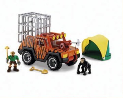Buy Imaginext- Adventures Playset - Safari Vehicle With Ranger Figure ...