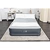 Amazon.com: SleepLux Queen Air Mattress with Headboard | Supersoft ...