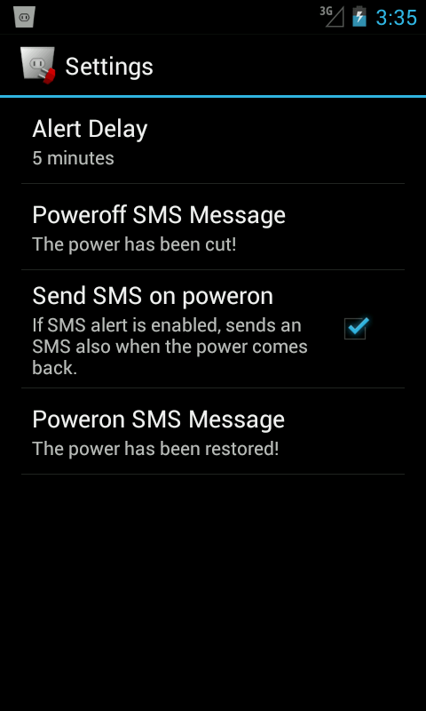 PowerWatch : power cut alert - App on Amazon Appstore