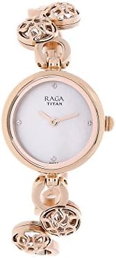 Titan Raga Viva Analog Rose Gold Dial Women's Watch NM2606WM02 ...
