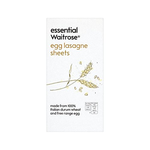 Amazon.com: Egg Lasagne Essential Waitrose 375g - Pack of 2