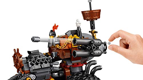 LEGO 70834 Movie 2 MetalBeard’s Heavy Metal Motor Trike Building Kit ...