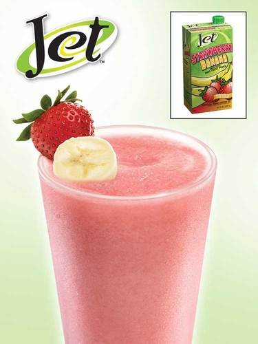 Amazon.com : Beverage Jet Tea Strawberry Banana Smoothie Mix - 6 Case ...