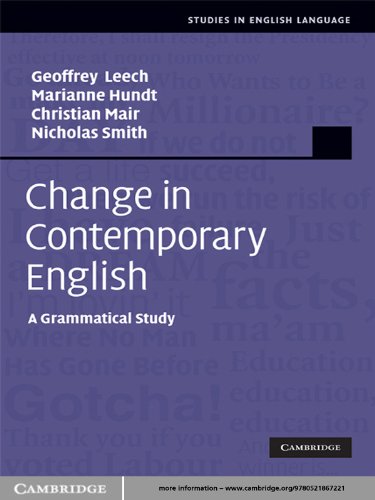 Change in Contemporary English: A Grammatical Study (Studies in English ...