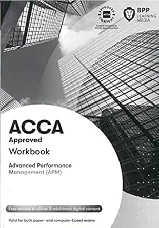 ACCA Advanced Performance Management: Workbook: Amazon.co.uk: BPP Learning Media: 9781509782925 ...