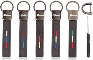 KEY-AUTO - Horseshoe Italian Car key chain leather Keyring For Alfas ...