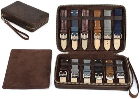 Amazon.com: Besforu Watch Band Organizer Case for Men or Women Holder ...