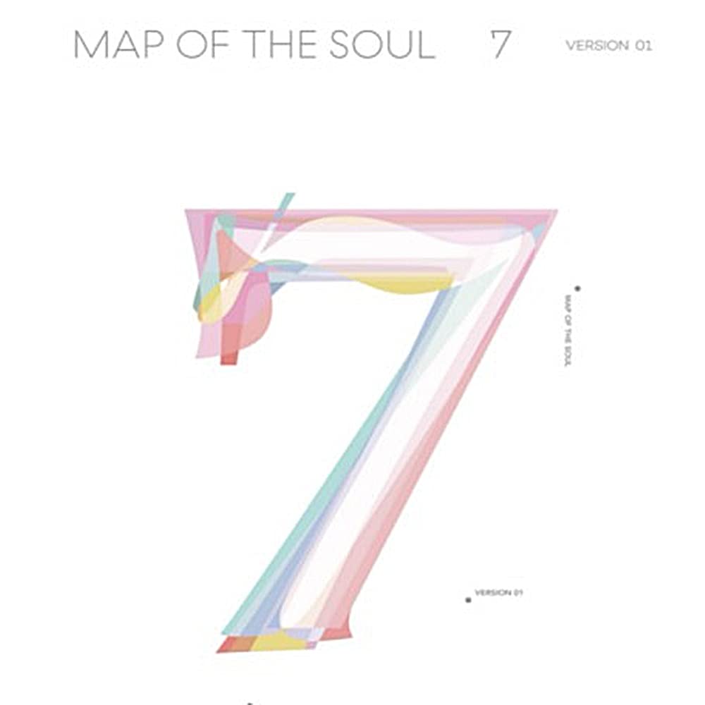 K-POP BTS - MAP of The Soul : 7, Version 1 Cover incl. Album, Folded ...