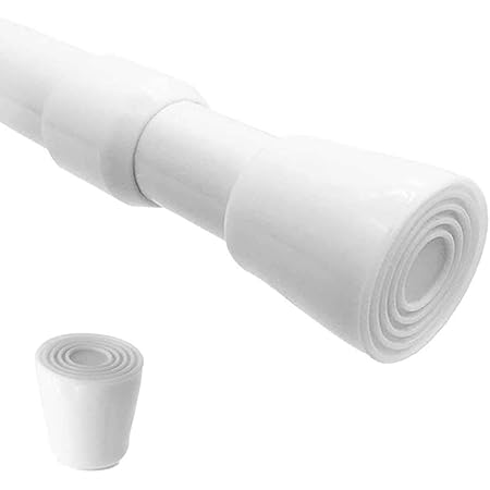 Amazon.com: 2 Pack Spring Tension Curtain Rod Adjustable 28-43 Inches，5 ...