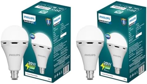 Buy PHILIPS 20W Emergency Bulb | Rechargeable Emergency Bulb for Power ...
