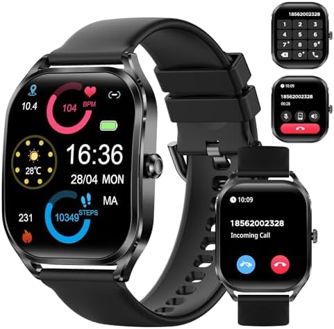 ASWEE Smart Watch for Men Women, Fitness Watch with Intelligent ...