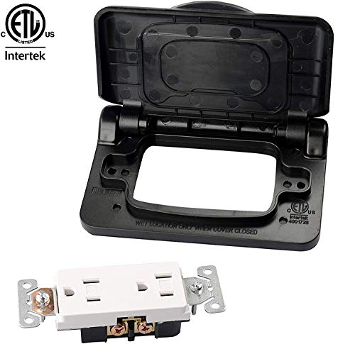 Snapklik.com : RVGUARD RV Spring-Loaded Weatherproof Receptacle Cover ...