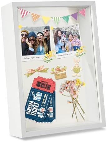 3D Shadow Box, Shadow Box Frame, 25 × 30cm Picture Frame Wooden Deep ...