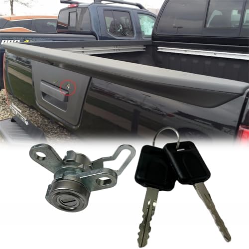 Amazon.com: PMFCA Tailgate Lock Cylinder with 2 Keys for Nissan ...
