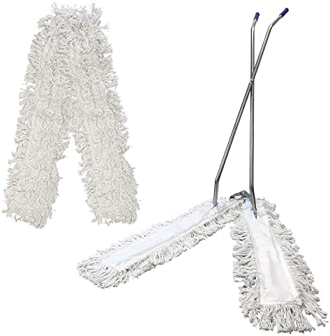 Abbey 100cm V Shaped Floor Sweeper Scissor Mop Kit for Hard Floor ...