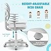 Amazon.com: POWERSTONE Kids Desk Chair, Adjustable Mesh Kids Computer ...