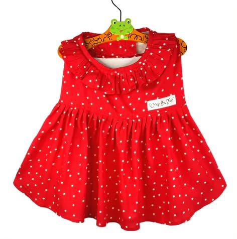 Wrap In Fur Dog Frock, Dog Everyday Wear Frock, Dog Birthday Frock, Dog ...