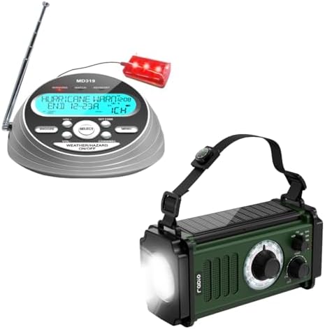Amazon.com: Ultimate Emergency Radio Combo - NOAA Weather Alert Radio ...