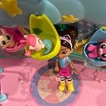 Amazon.com: Gabby's Dollhouse, Kitty Care Ear Purrfect Playroom, 17-Piece Playset with 4 Toy ...