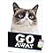 Amazon.com: Trends International Grumpy Cat Go Away Wall Poster 22.375 ...