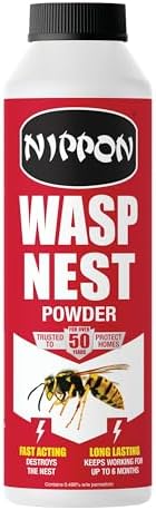 Nippon Wasp Nest Destroyer Foam, Fast-Acting, Powerful Aerosol Spray ...