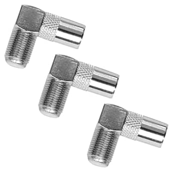 Thyonta 3PCS TV Antenna Coaxial Adapter For TV Antenna Cables Male ...