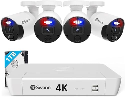 Amazon.com : Swann Pro 4K Ultra HD, 8 Channel Security System, 1TB NVR ...