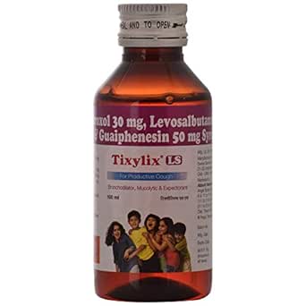 Tixylix LS - Bottle of 100 ml Syrup : Amazon.in: Health & Personal Care