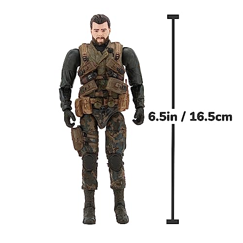 Call of Duty Alex Mason – 6.5-inch Articulated Figure with Swappable ...
