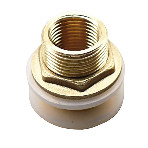 MACHSWON IBC Water Tank Tap Brass Base Outer 3/4″ Inner 1/2″ IBC Tank ...