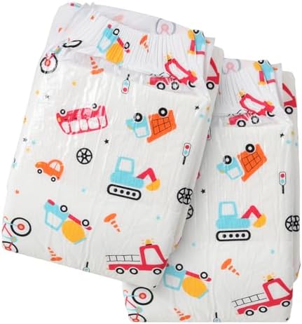 Amazon.com: CutiePlusU Adult Diapers 2 Pieces, Incontinence Briefs with ...