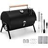Amazon.com: Portable Charcoal Grill Set of 12, Leonyo Tabletop Charcoal Grills, Compact Small ...