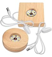 Amazon.com: Voaesdk 2PCS 6 Inch Rectangle Display Pedestal, Colorful ...