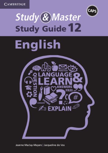Study & Master English Study Guide Grade 12 (CAPS Study and Master ...