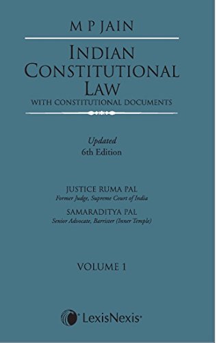 Buy Indian Constitutional Law with Constitutional Documents: 1 & 2 Book ...