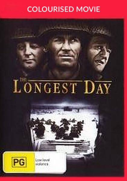 Amazon.com: The Longest Day (Colorized) : John Wayne, Arletty, Robert ...