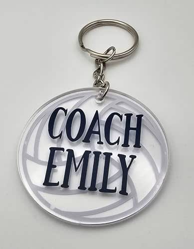 Amazon.com: Personalized Sports Keychains - Name Tags, Bag Tags, Party ...