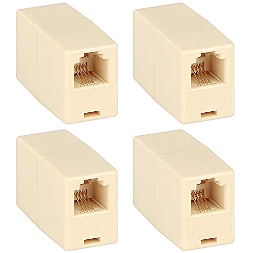 TECH-X RJ11 Coupler, Telephone Phone Line Connector Coupler RFAdapter ...