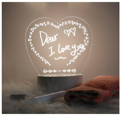 KP LED 3D Creative Visualization Acrylic Light Table Light Writing ...