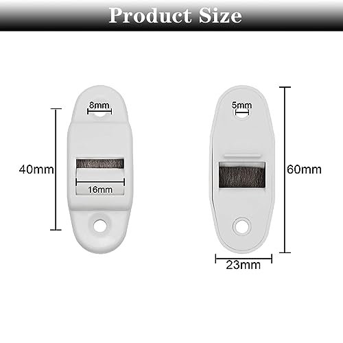 Belt Guide, Pack of 8 Mini Roller Shutter Belt Guide, Belt Guide Roller ...