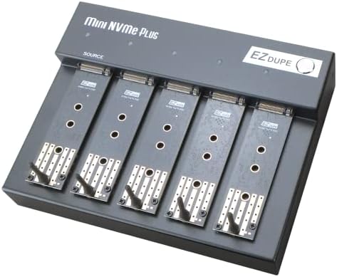 EZ DUPE Duplicateur de Disque Dur à 4 Ports Cibles - Duplicateur de M.2 ...