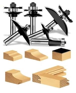 Timberline 440-19 Carbide Tipped 2-Piece Ogee Stile and Rail 1-5/8 Dia ...