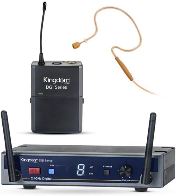 Amazon.com: Kingdom Professional Microphone System with Short Boom ...
