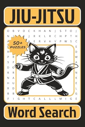 Jiu-Jitsu Word Search Puzzle Book: Word Searches About Brazilian Jiu ...