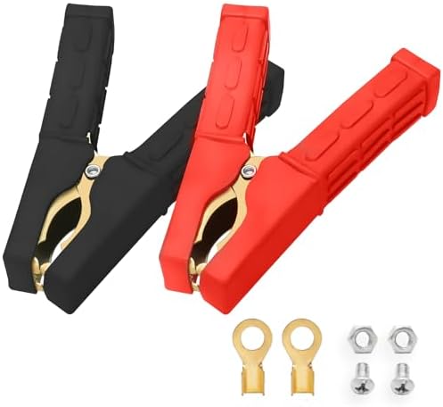 Amazon.com: 2PCS Jumper Cable Clamps, Govel Pure Copper Battery Charger ...