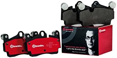 Amazon.com: Brembo P50053N Premium Ceramic Front Disc Brake Pad Set ...